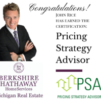 John Rice Earns PSA Designation